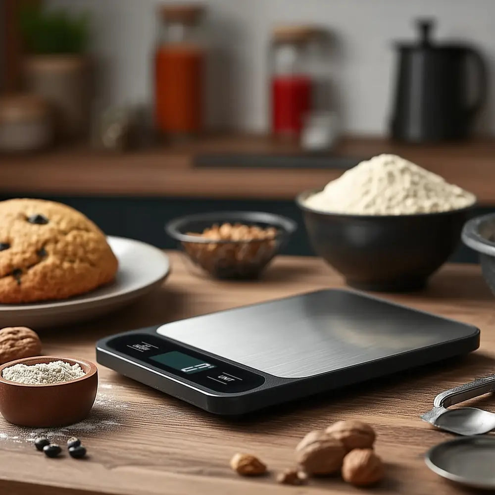 Digital Kitchen Scales Stainless Steel 5kg - 10kg – Yui's Kitchen